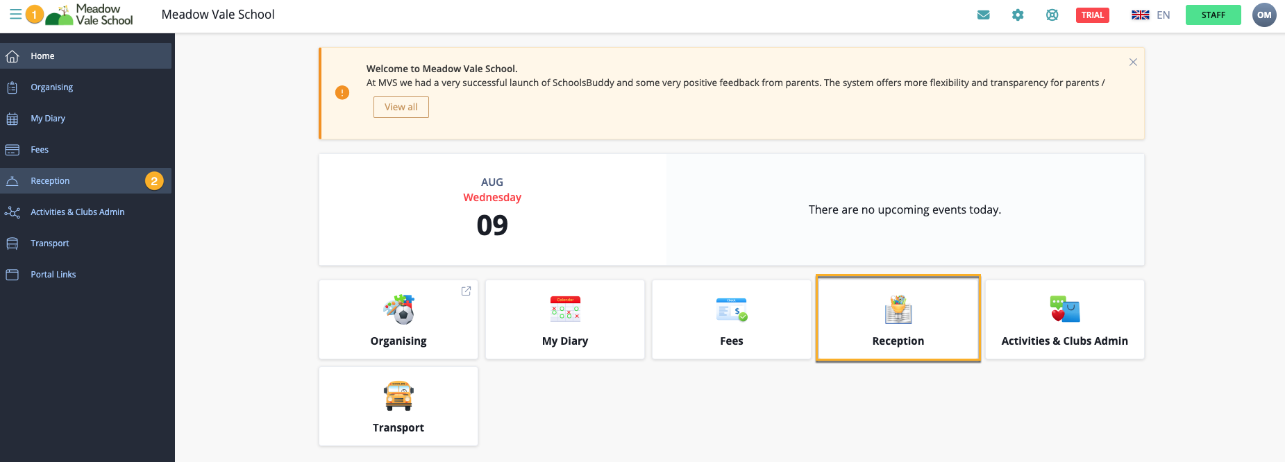 Sending Staff, Students, and Parents an Activation Email – SchoolsBuddy ...